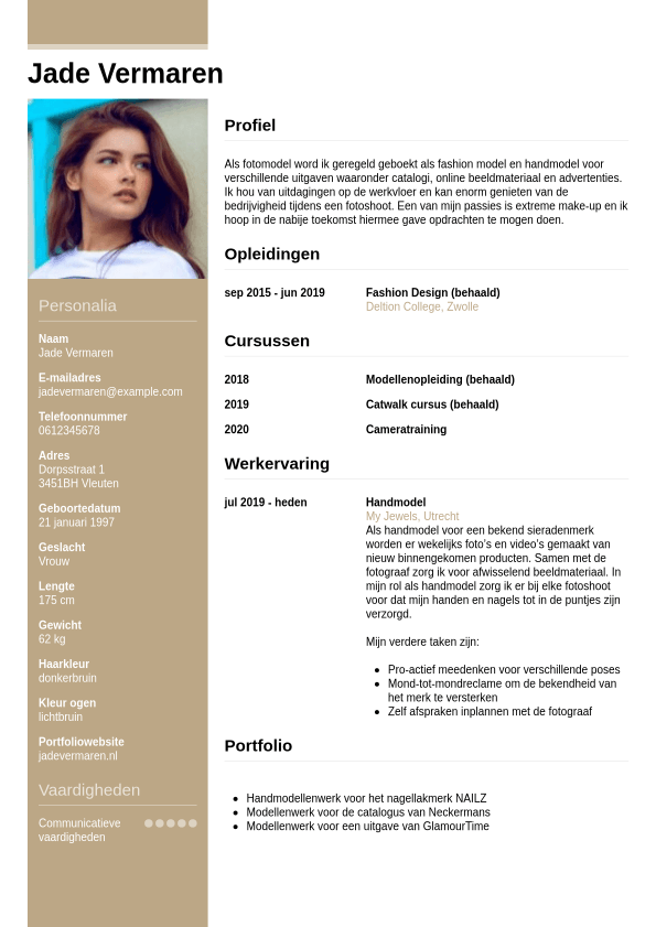 CV voorbeelden - CV.nl