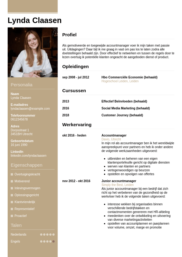 CV voorbeelden - CV.nl